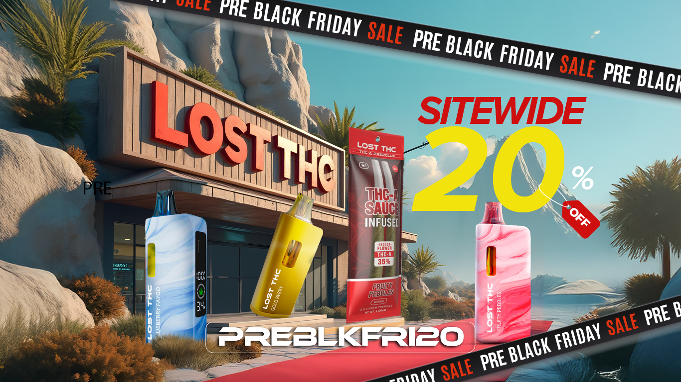 LOST-THC: THC-Rich Hemp Products – LOST BRANDS