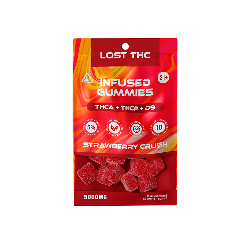 Lost THC Infused Gummies | Pineapple Burst | 5000mg Total – LOST BRANDS
