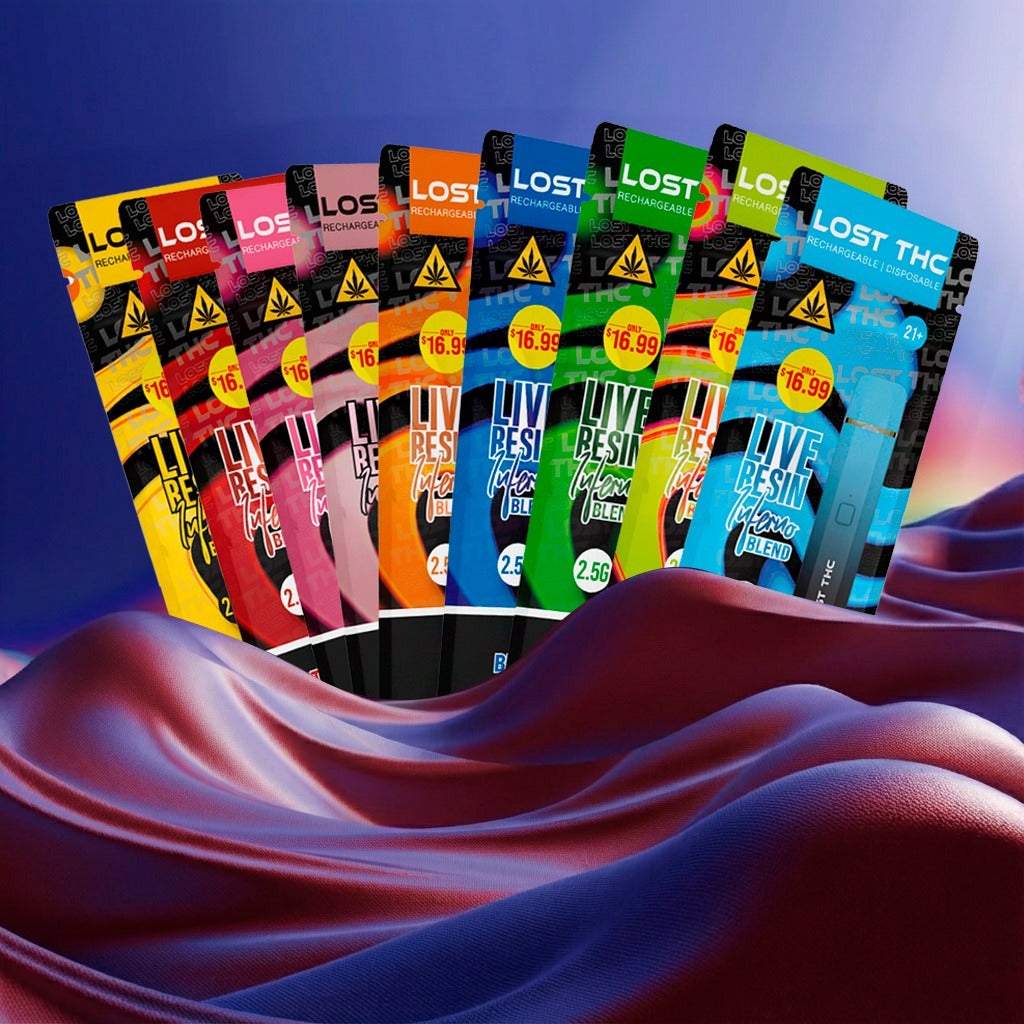 Lost THC V5 Live Resin Disposable 2.5g | Terpene-Rich Hemp Vape – LOST ...